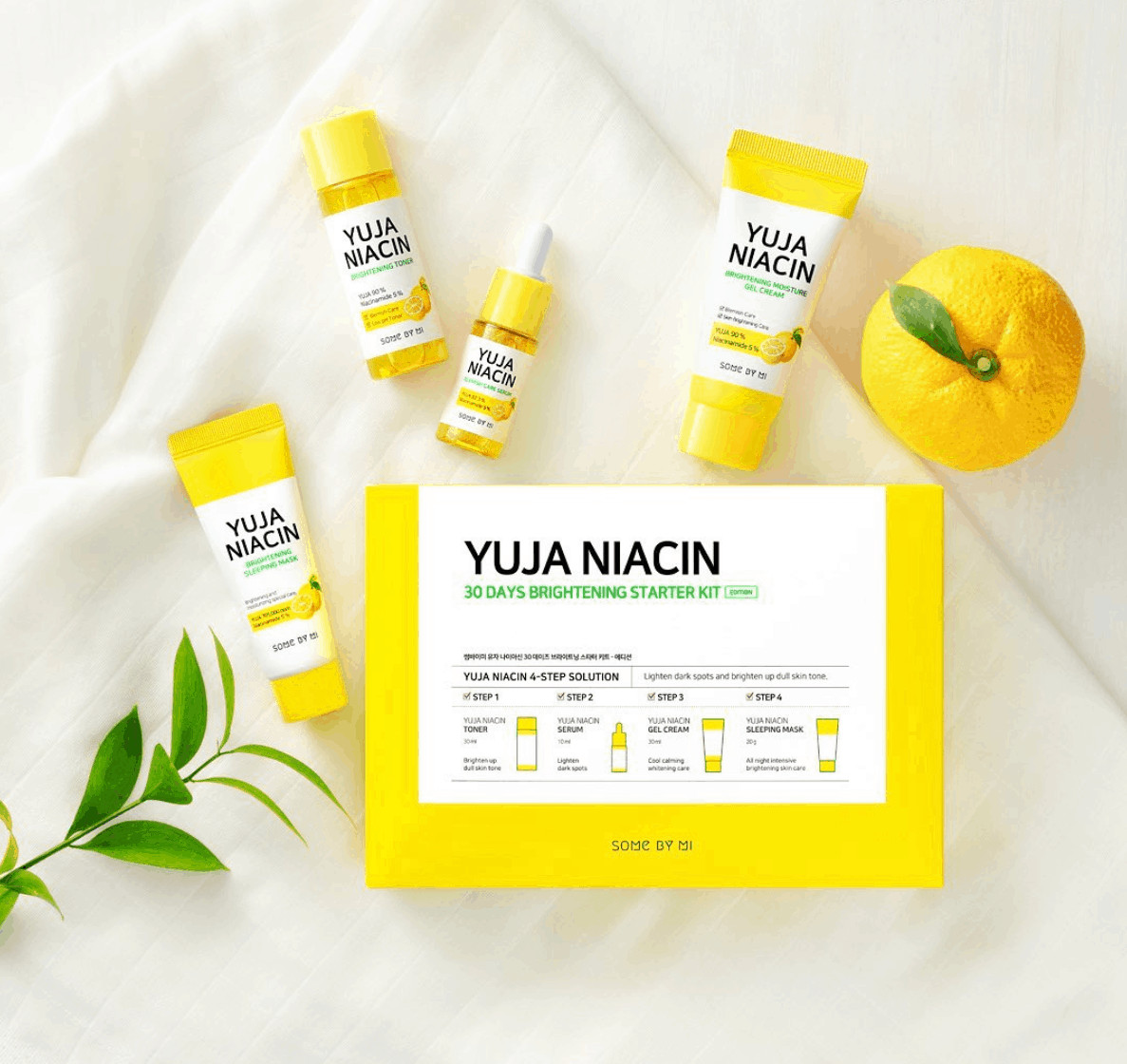 SOME BY MI – Yuja Niacin 30 Days Brightening Starter Kit – SKIN TREATS